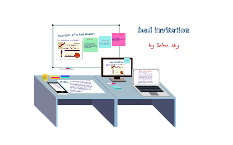 ict bad design by salma ally on Prezi