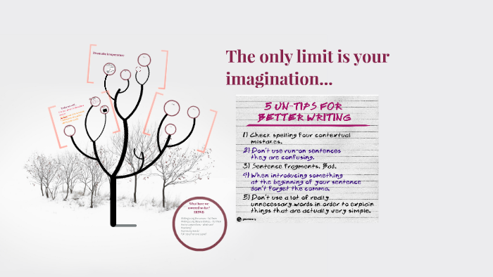 The only limit is your imagination... by Lindsey Monteith on Prezi