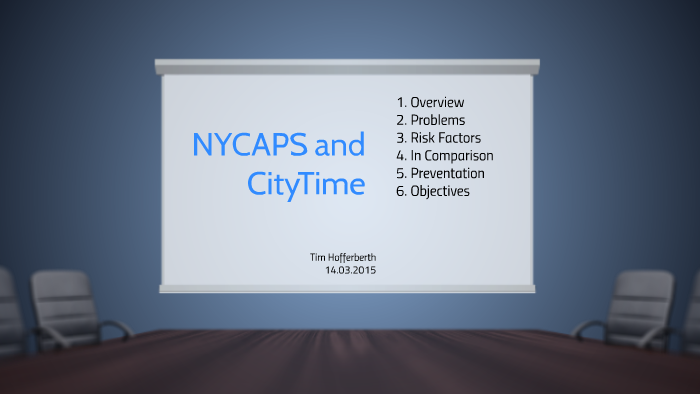 NYCAPS and CityTime by Tim . on Prezi