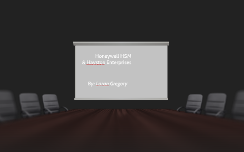 Honeywell: From the Damper Flapper to Intermec by Laran Gregory on Prezi