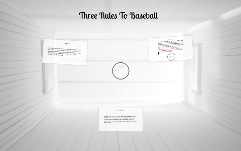 Three Basic Rules to Baseball by Colin _ on Prezi
