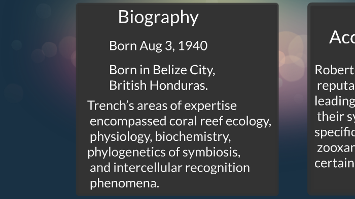 Life Of Robert K. Trench by Cornelius crazy on Prezi