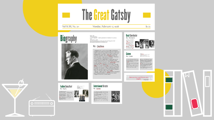 The Great Gatsby by Kayla Ridgway on Prezi