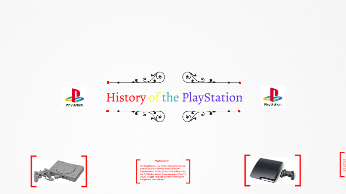 Timeline History of the PlayStation by hunter mourao on Prezi