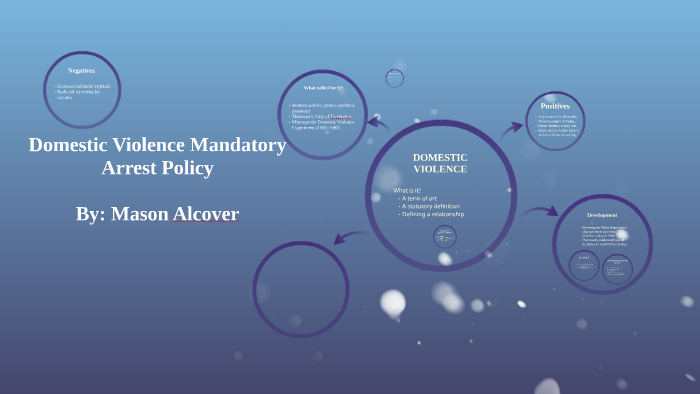 Domestic Violence Mandatory Arrest Policy by Mason Alcover on Prezi