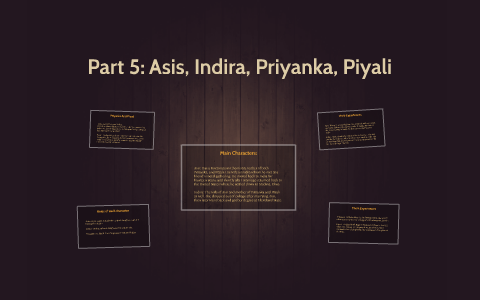 Part 5: Asis, Indira, Priyanka, and Piyali Banerjie by Dylan Roddy on Prezi