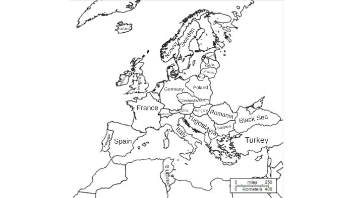 Map of Europe 1919 by Tyler Connelly on Prezi