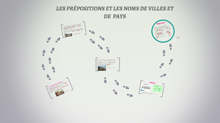 LES PRÉPOSITIONS ET LES NOMS DE VILLES ET DES PAYS by Département ...
