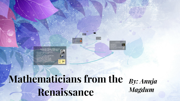 Mathematicians in the Renaissance by Anuja Magdum on Prezi