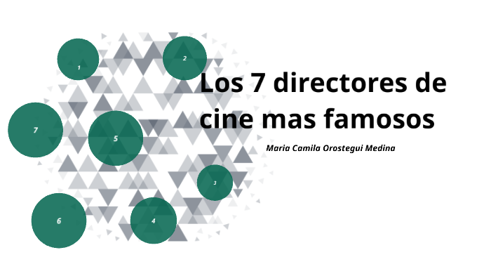 los 7 directores de cine mas famosos by Camila Orostegui on Prezi