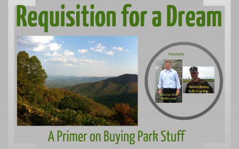 Requisition for a Dream - SERO by Nathan Epling on Prezi