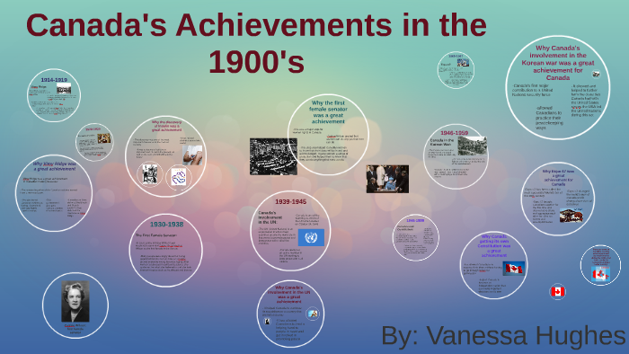 Canada's Achievemnts in the 1900's by Olivia Hughes on Prezi