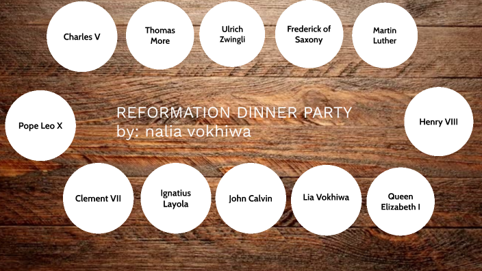 Reformation Dinner Party by lia v. on Prezi