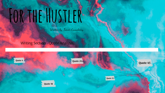 Writing Section - Quote Analysis by Cass Con on Prezi