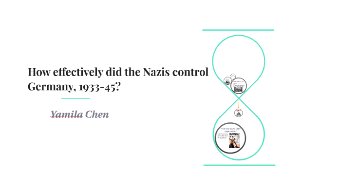 How effectively did the Nazis control Germany, 1933-45? by Yami Chen on ...