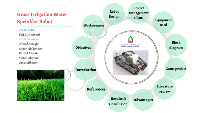 Grass Irrigation Water Sprinkler Robot by Sudhaishna Khastoori on Prezi