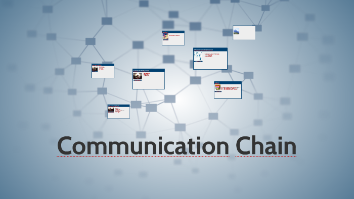 Communication Chain by Raven Davis on Prezi