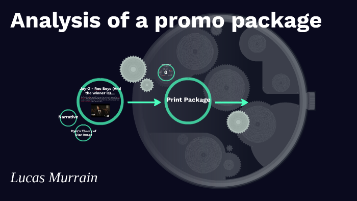 Analysis of a promo package by Joe Murrain on Prezi