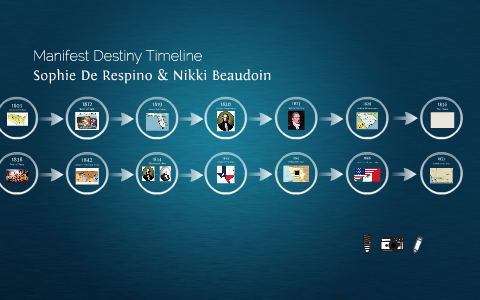 Manifest Destiny Timeline by Nikki Beaudoin on Prezi