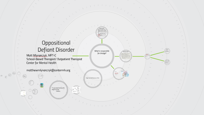 Oppositional Defiant Disorder by Matt Mlynarczyk on Prezi
