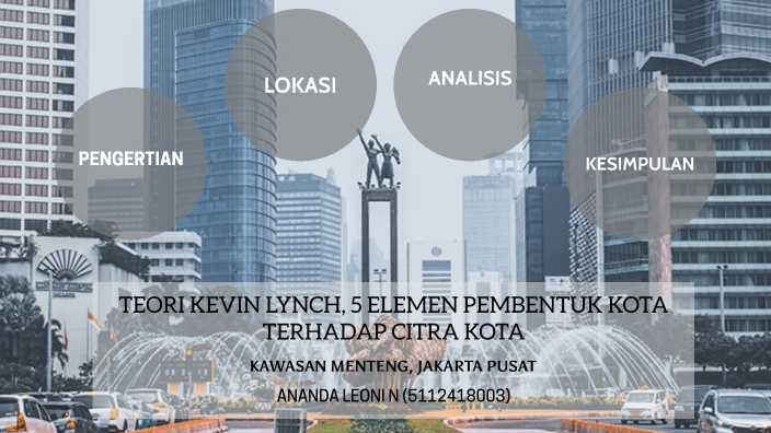 TEORI KEVIN LYNCH, 5 ELEMEN PEMBENTUK KOTA TERHADAP CITRA KOTA by ...