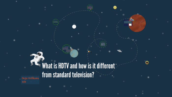 What is HDTV and how is it different from standard by Deja Williams on ...