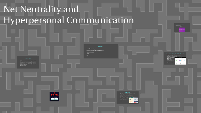 Net Neutrality and hyperpersonal communication by Roger Kallis on Prezi