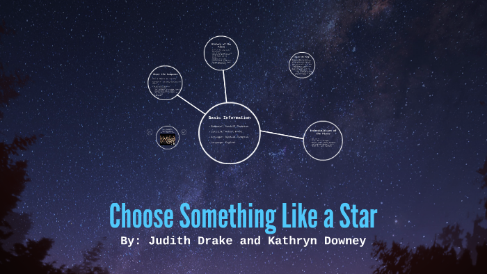 Choose Something Like a Star by Ju Drake on Prezi