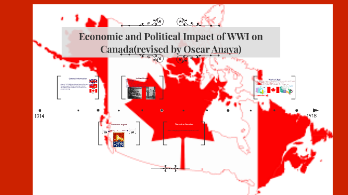 Economic and Political Impact of WWI on Canada by Oscar Anaya on Prezi