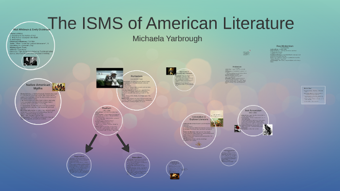 The ISMS of American Literature by Michaela Yarbrough on Prezi
