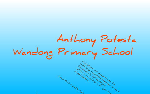 Internship Final Presentation by Anthony Potesta on Prezi