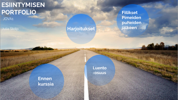 Esiintymisen portfolio by Julia Stolp on Prezi