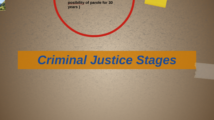 Criminal Justice Stages by Erika Santiago on Prezi