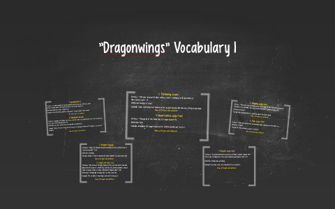 "Dragonwings" Vocabulary 1 by Ms Wilkens on Prezi