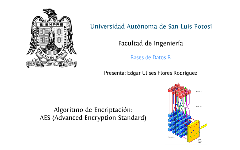 Algoritmo de Encriptación AES (Advanced Encryption Standard) by ...