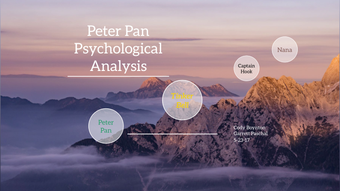 Peter Pan Psychological Analysis by Garrett Paschal on Prezi