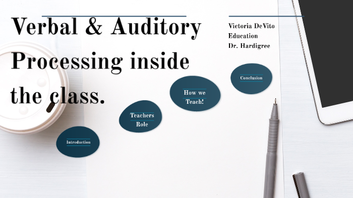 Teaching students with autism verbal processing inside the classroom ...