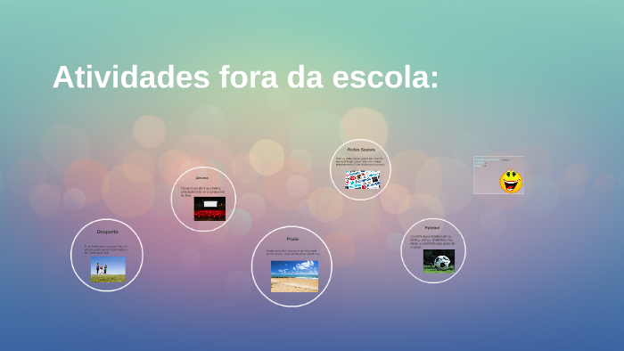 Atividades fora da escola: by iara moreira on Prezi