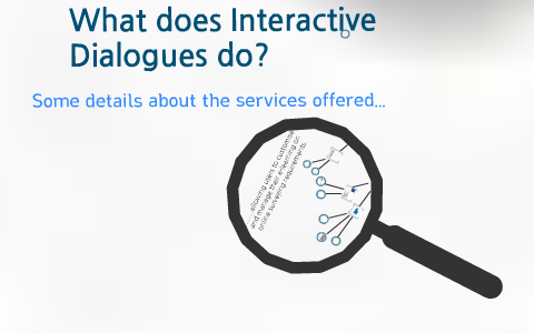 E-learning and Interactive Dialogues? by Nigel Beresford on Prezi