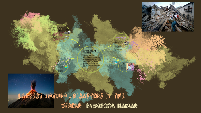 Largest earthquakes and volcanoes in the world by moosa hamad on Prezi