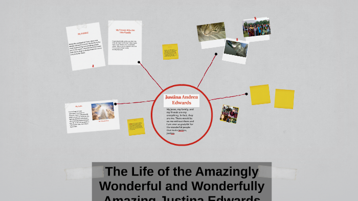 The Life of the Amazingly Wonderful and Wonderfully Amazing by Justina ...