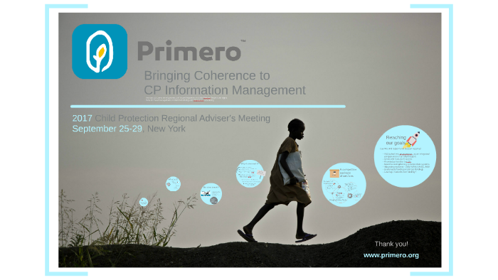 Primero @ the 2017 UNICEF CPRA Meeting by Robert MacTavish on Prezi