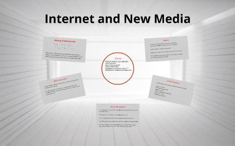 Internet and New Media by on Prezi