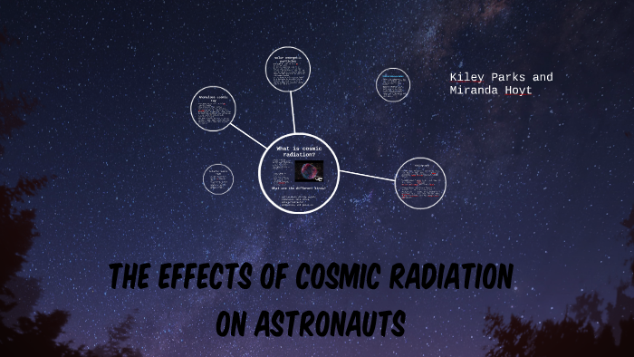 The effects of cosmic radiation on astronaunts by mandy hoyt