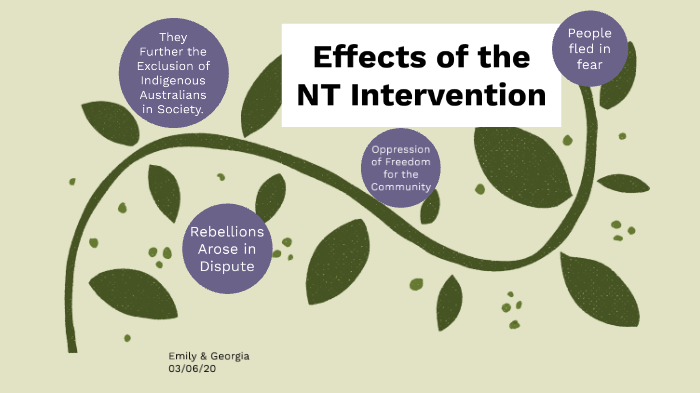 Northern Territory 2007 Intervention by Emily Busch on Prezi