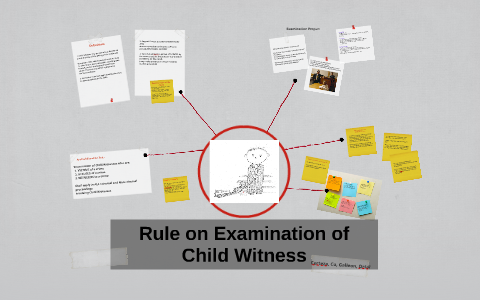 Rule on Examination of Child Witness by Haille Cee on Prezi