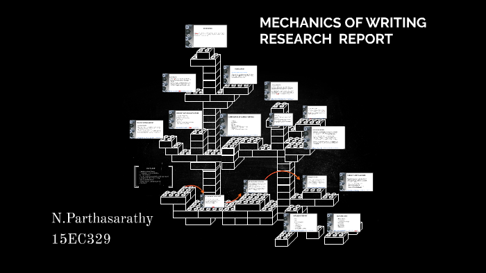 MECHANICS OF WRITING RESEARCH REPORT By Paalika Angel