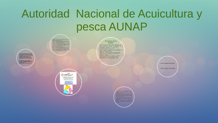Autoridad Nacional de Acuicultura y pesca AUNAP by carolina mendoza on ...
