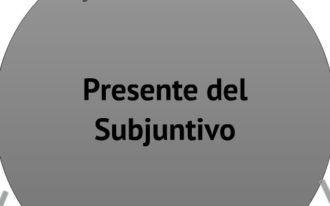 Present Subjunctive/ Presente del Subjuntivo by Connie Beuchat on Prezi