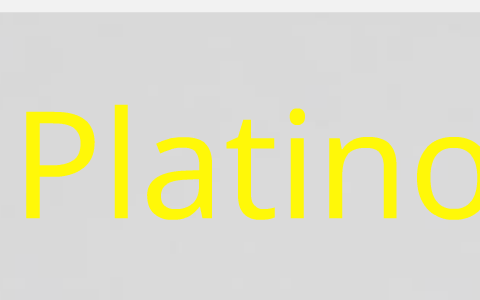 Simbolo del platino, by on Prezi